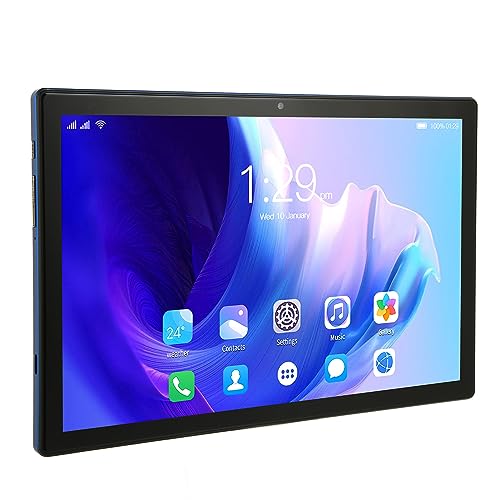 Airshi 10.1 Inch Tablet HD Tablet GPS Function 2.4G/5G 5MP 8MP 100‑240V for School Office (US Plug)