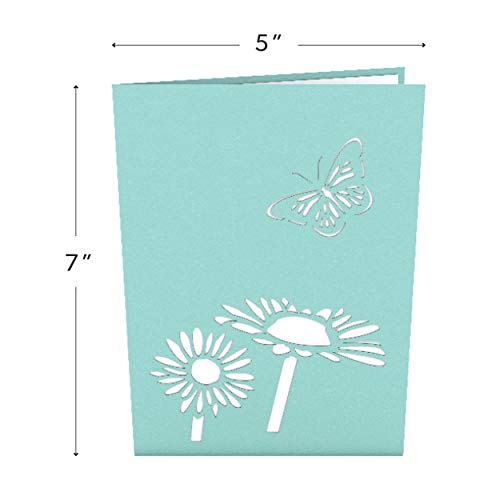 Lovepop Daisy Patch Pop Up Card - 3D Card, Greeting Card, Flower Card, Anniversary Card, Mother's Day Card, Birthday Card, Appreciation Card (Retiring Design)