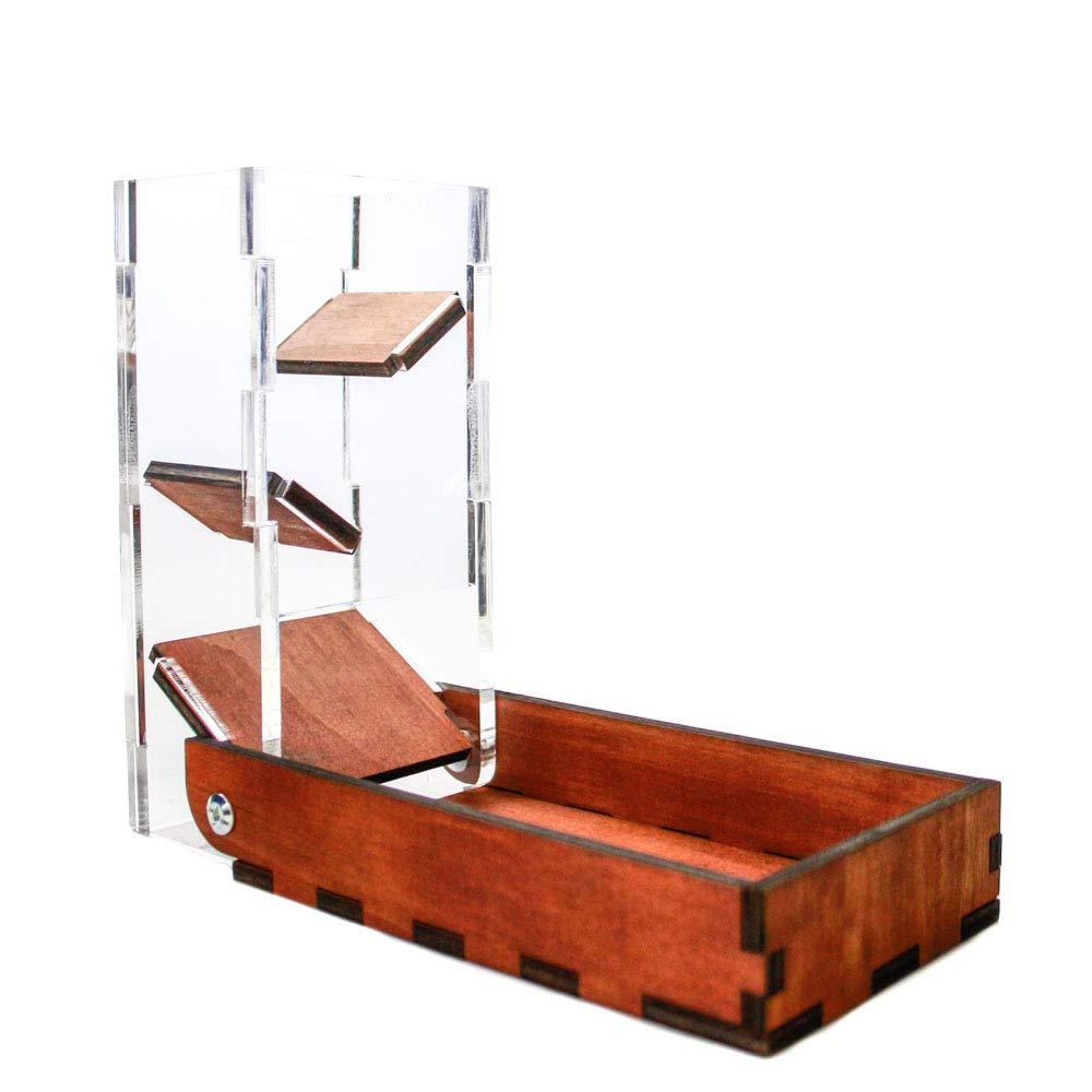 C4Labs Travel Portable Draw Bridge Dice Tower - Gunstock