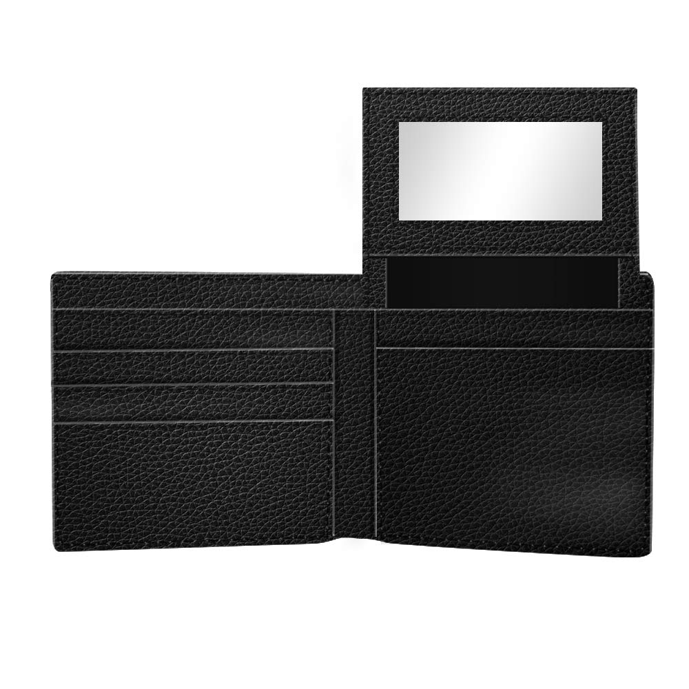 Ztion Unique Desige Pattern - Rock Guitar background, Slim Front Pocket Wallet Billfold RFID Blocking