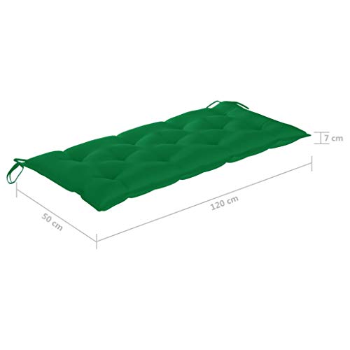 imasay Cushion for Swing Chair Green 47.2" Fabric