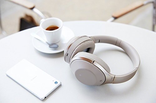 Sony Bluetooth Stereo Headphone MDR-1000X Gray Beige (International Model)