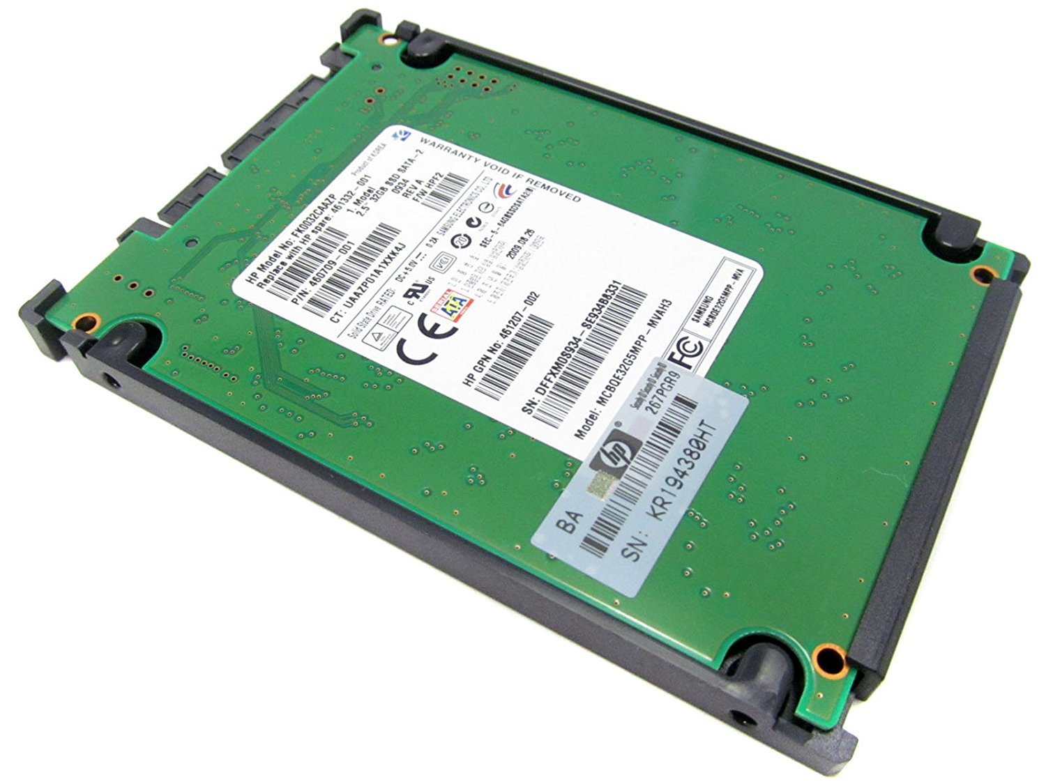 HP 461332-001 SPS-DRV,SSD, 32GB SATA HP 2.5 (461332001)