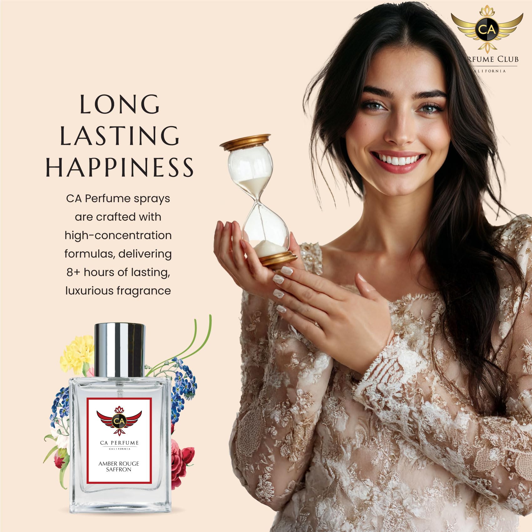 CA Perfume Impression of Mademoiselle For Women Fragrance Dupes Eau de Parfum Spray 1.7 Fl Oz/50ml-X1