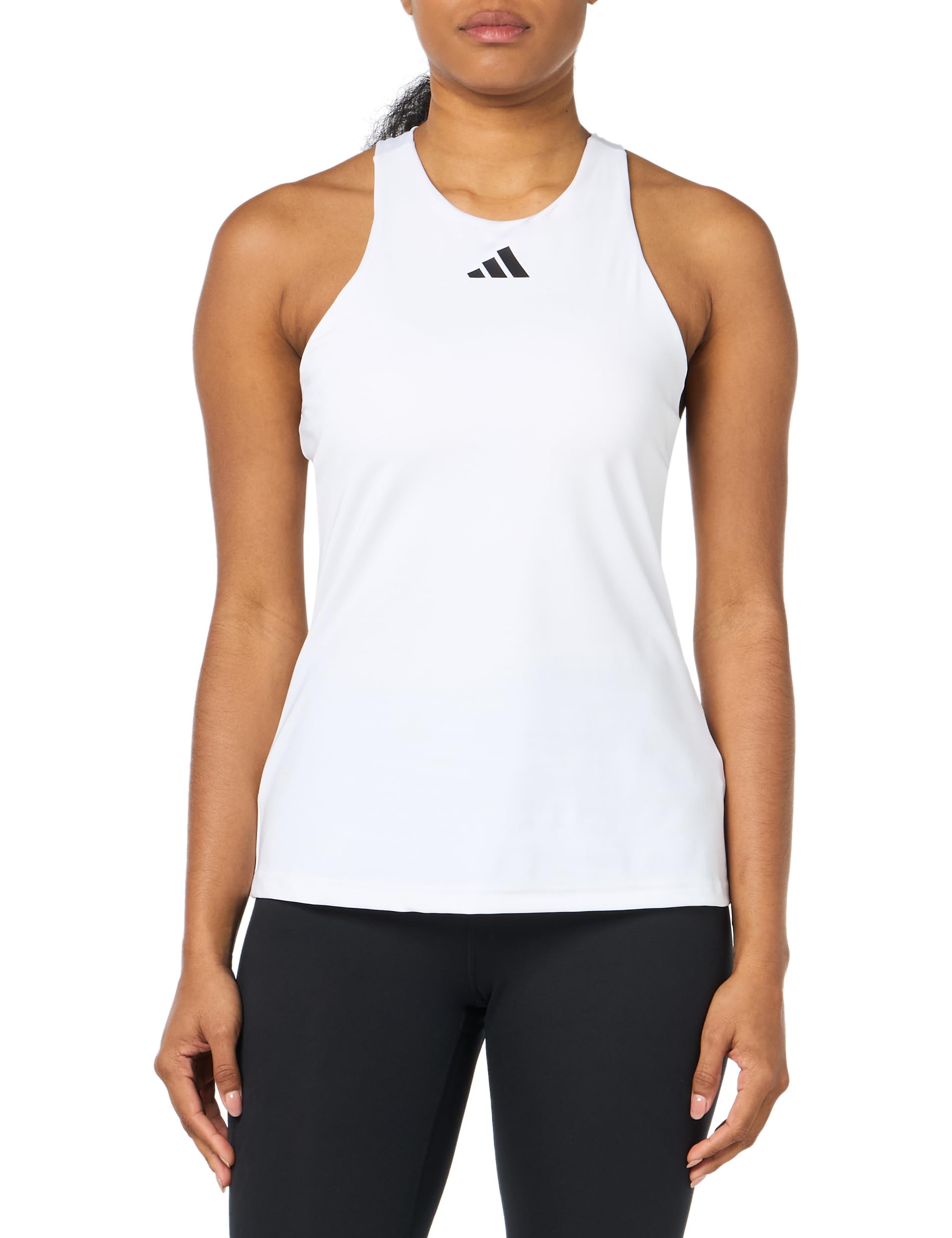 adidas Women's Tennis Y-Tank White Small