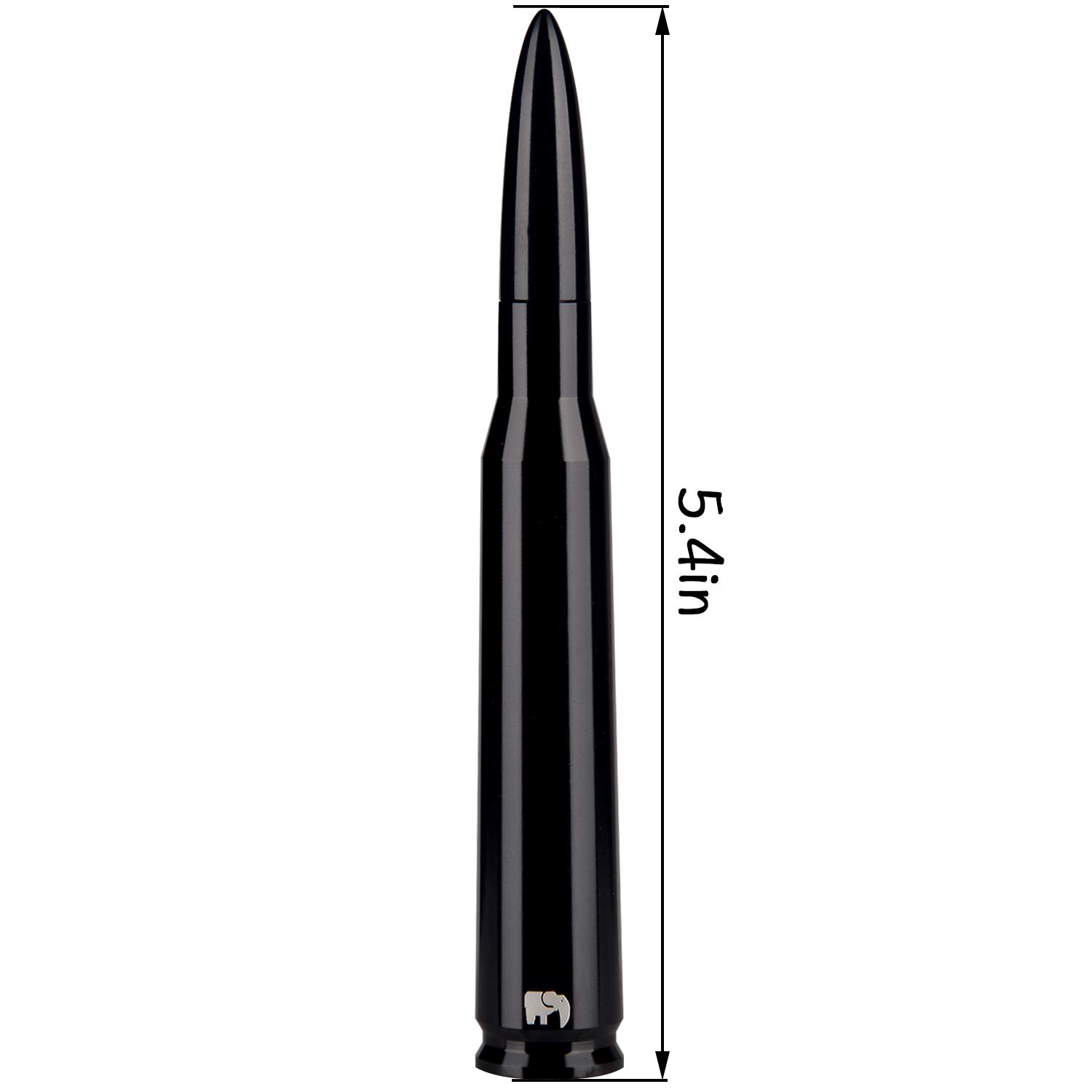 ONE250 Bullet Style Antenna, Compatible with Toyota Tundra All Models (1999-2023) & Toyota Tacoma Models (1995-2016) - Designed for Optimized FM/AM Reception (Black)