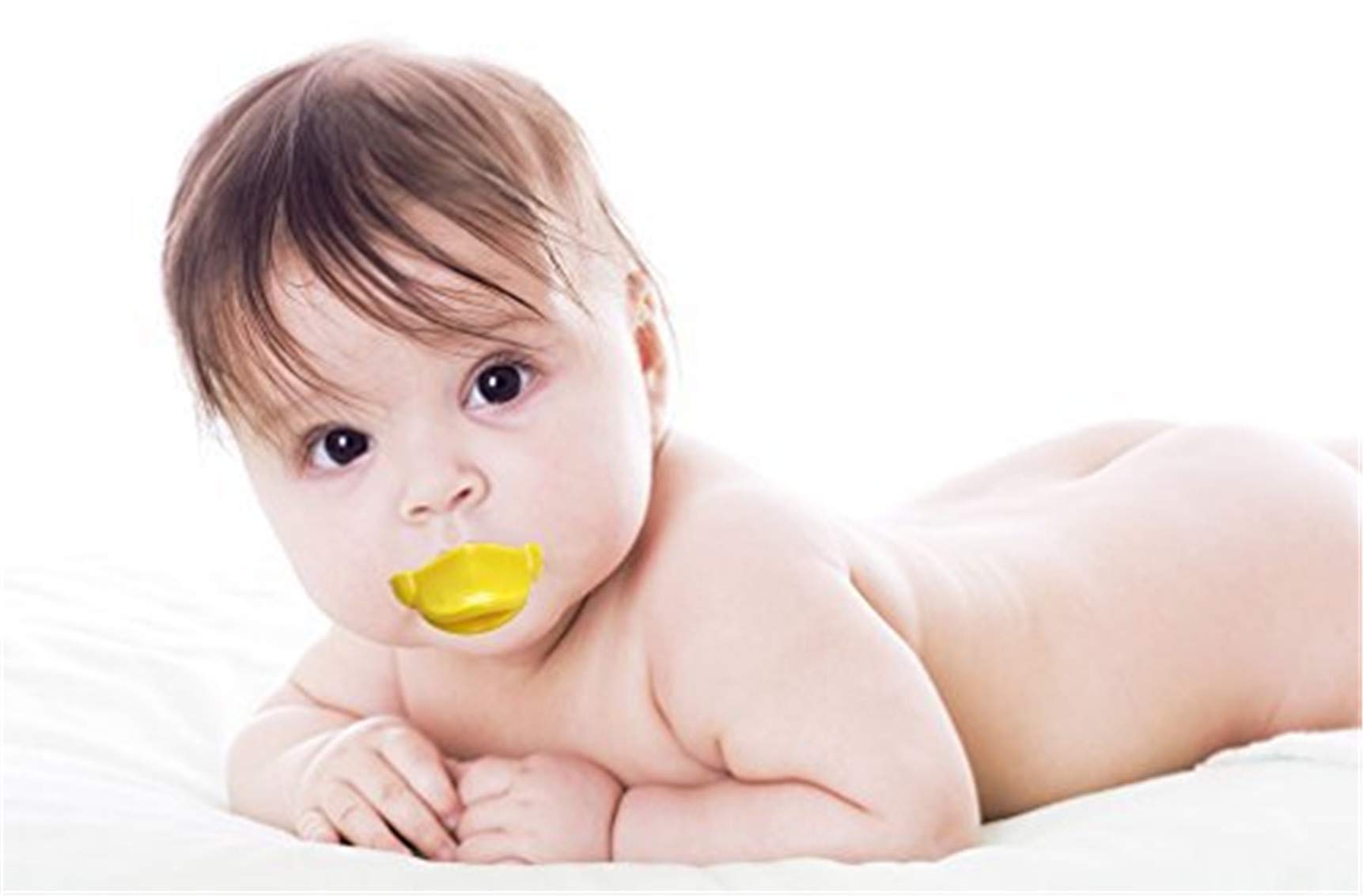 LAIMALA® Cute Duck Baby Pacifier Novelty Toddler Nipple Funny Soothers Baby Toy Gift