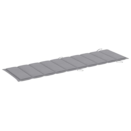 imasay Sun Lounger Cushion Gray 73.2"x22.8"x1.2"