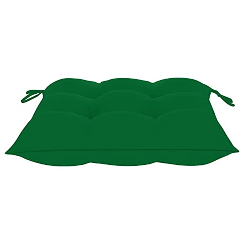 imasay Chair Cushions 2 pcs Green 15.7x15.7 x2.8 Fabric