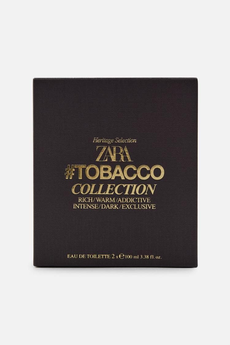 Zara Men’s TOBACCO COLLECTION Rich/Warm/Addictive/Intense/Dark/Exclusive 2X Eau De Toilette 3.4 fl.oz. each