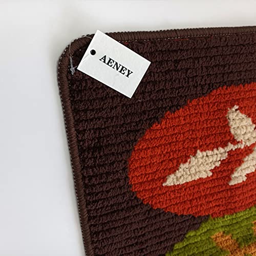 AENEY-Door mats, Front Back Door Rug Durable Rubber Backing Non Slip Door Mat Super Absorbent Resist Dirt Entrance Rug