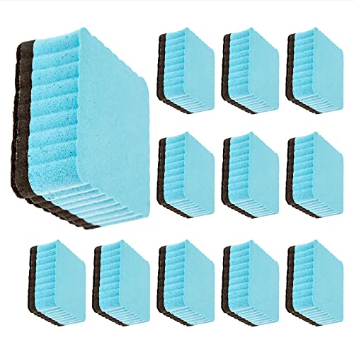Impresa Mini Magnetic Dry Erase Erasers for Kids and Adults - 12 Pack - Whiteboard Erasers for School, Home, and Office - Classroom Supplies (2x2 Inches)