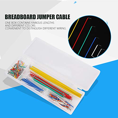 ALREMO HUANGXING - Breadboard Jumper Wire Kit, U Shape Storage Transparent Box Breadboard Jumper Cable, Organize Home for Restaurant