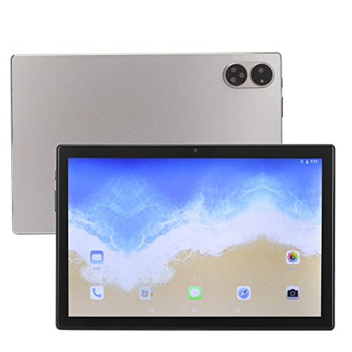 Airshi Office Tablet 5G WiFi Octa Core CPU 8GB RAM 128GB ROM 5800mAh 4G LTE HD Tablet Dual Camera 10.1 Inch for School (US Plug)