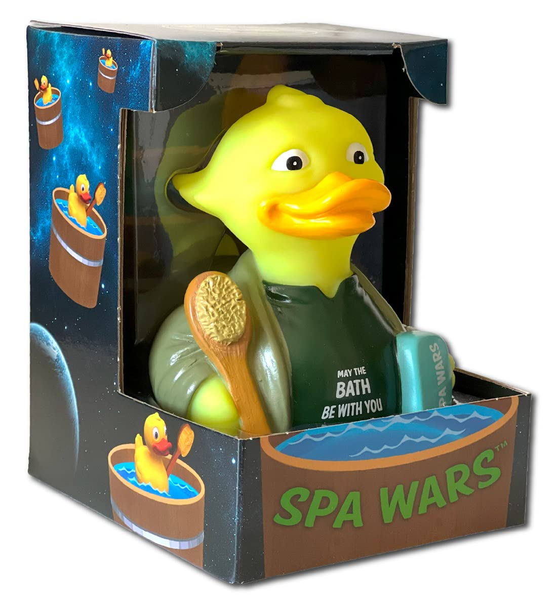 CelebriDucks - Spa Wars - Floating Rubber Ducks - Collectible Bath Toy Gift for Kids & Adults of All Ages