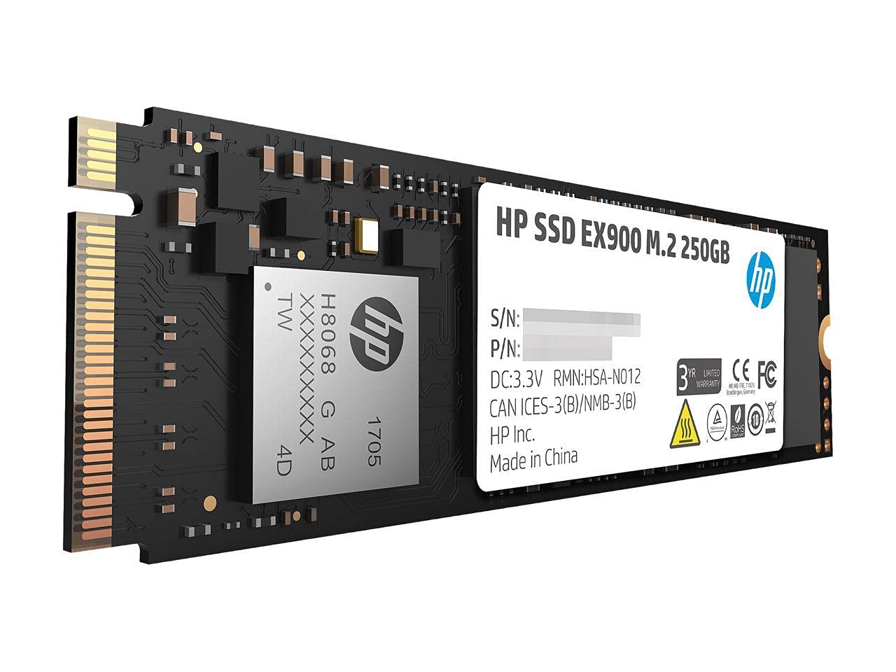 HP Hewlett Packard 2yy43aa # ABB SSD Flash Drive Internal SATA 250 GB