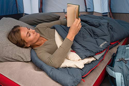Coleman All-Weather Multi-Layer Sleeping Bag, 3 Versatile Layers for Temperatures Ranging from 0°F to 60°F, Includes No-Snag Zipper, Easy Packing, and Heat Insulation