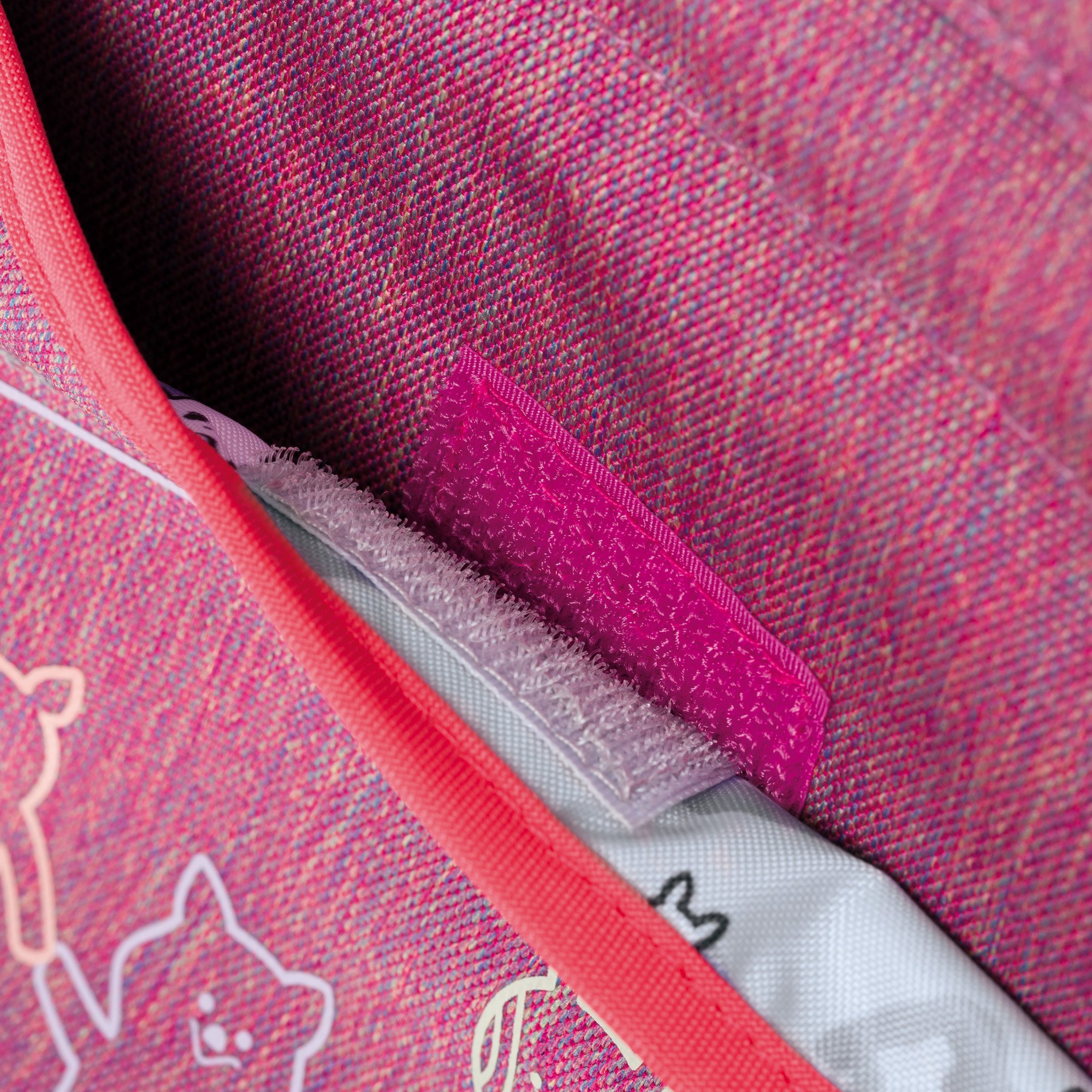 Lassig Kids Car Organizer Wrap-to-Go About Friends Melange, Pink