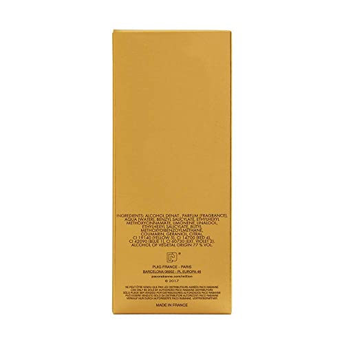 Paco Rabanne One Million Lucky Eau De Toilette Spray For Men, 3.4 Ounce