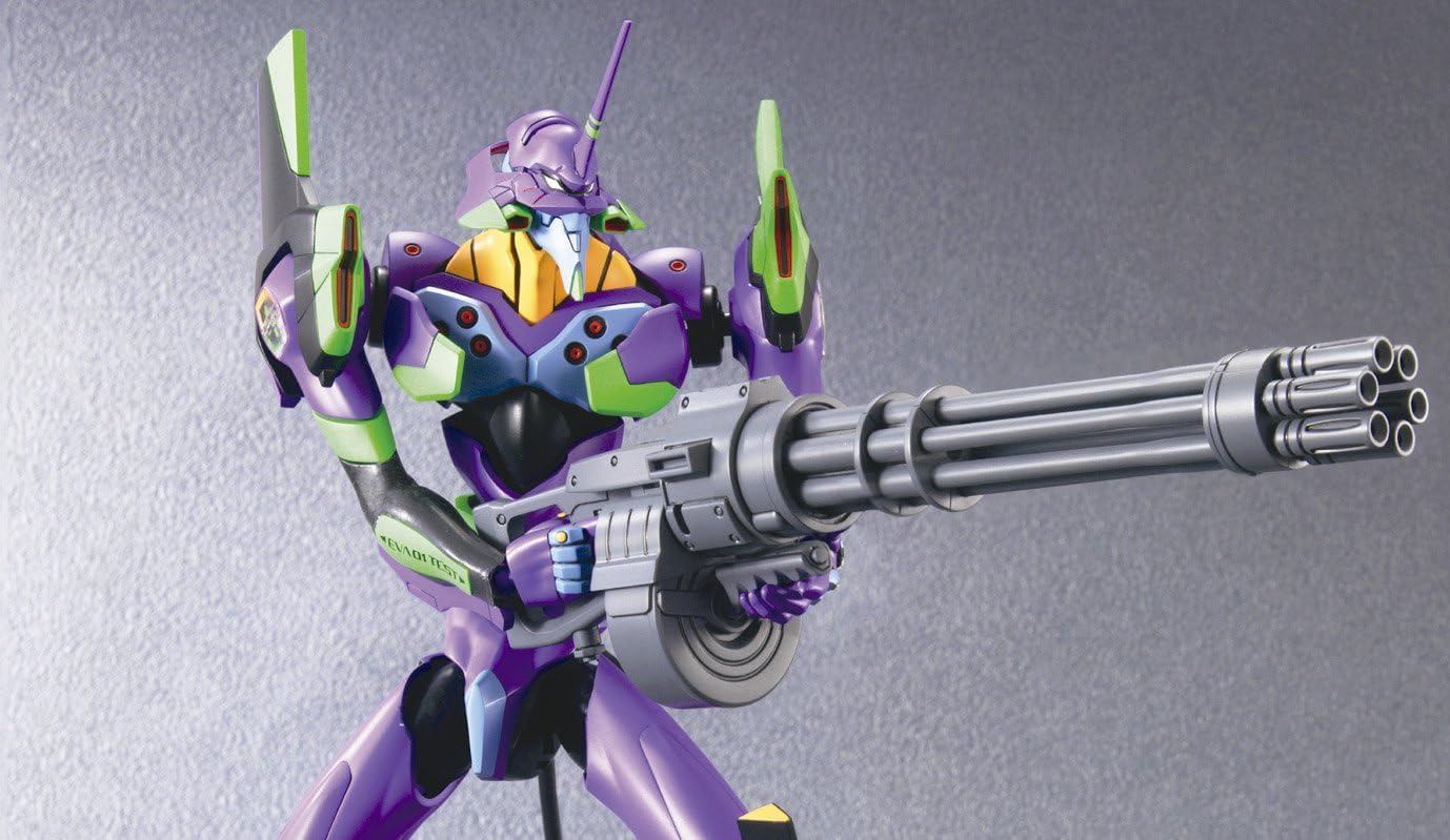 BANDAI SPIRITS LMHG New Movie Version Evangelion 1st Unit (Neon Genesis Rebuild of Evangelion) Color-coded Plastic Model (New Package Version)