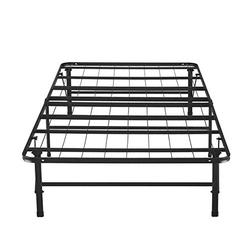Naomi Home Twin XL Bed Frames, Foldable, Easy to Assemble, Storage Underneath
