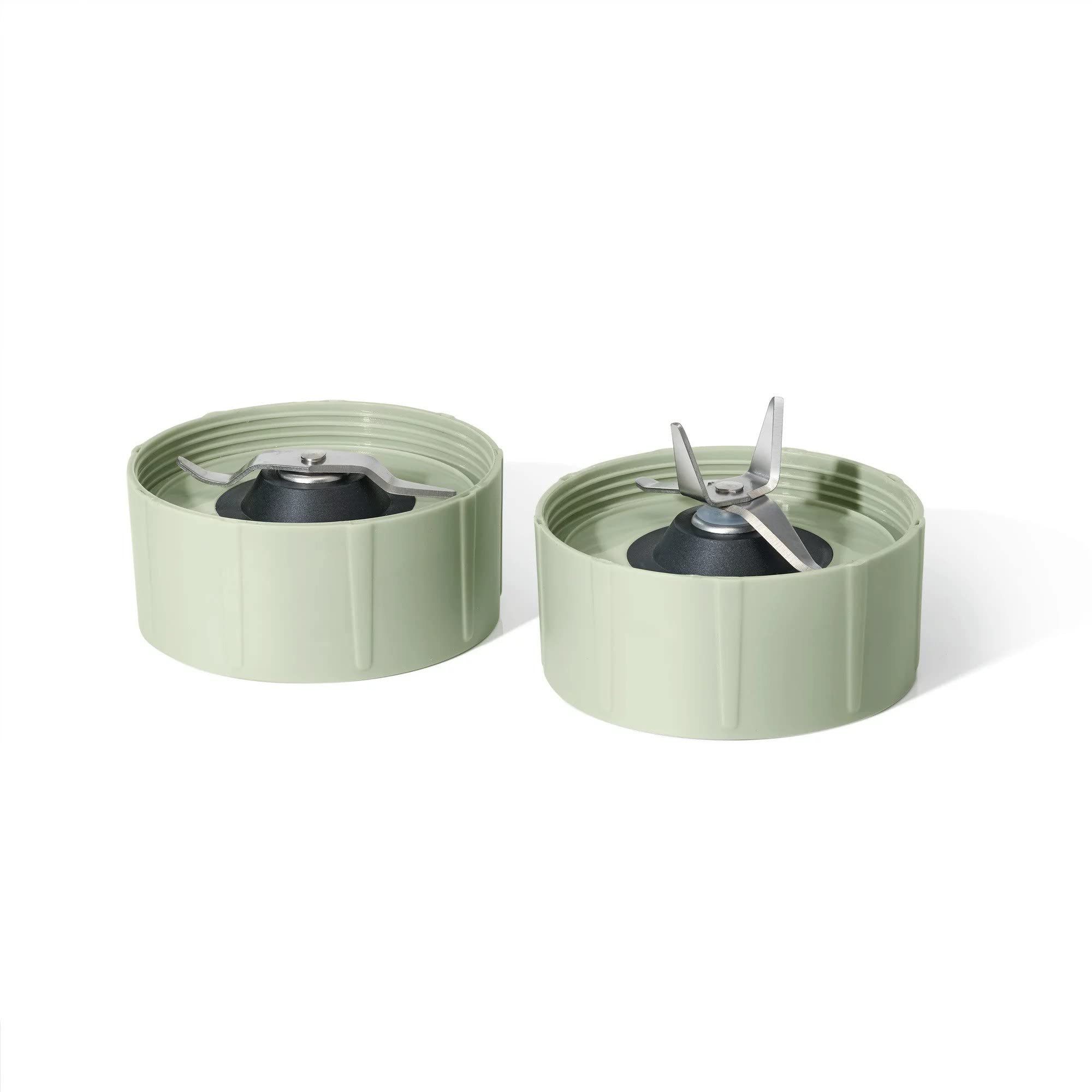 Beautiful Personal Blender, 12 Piece Set by Drew Barrymore (Sage Green)