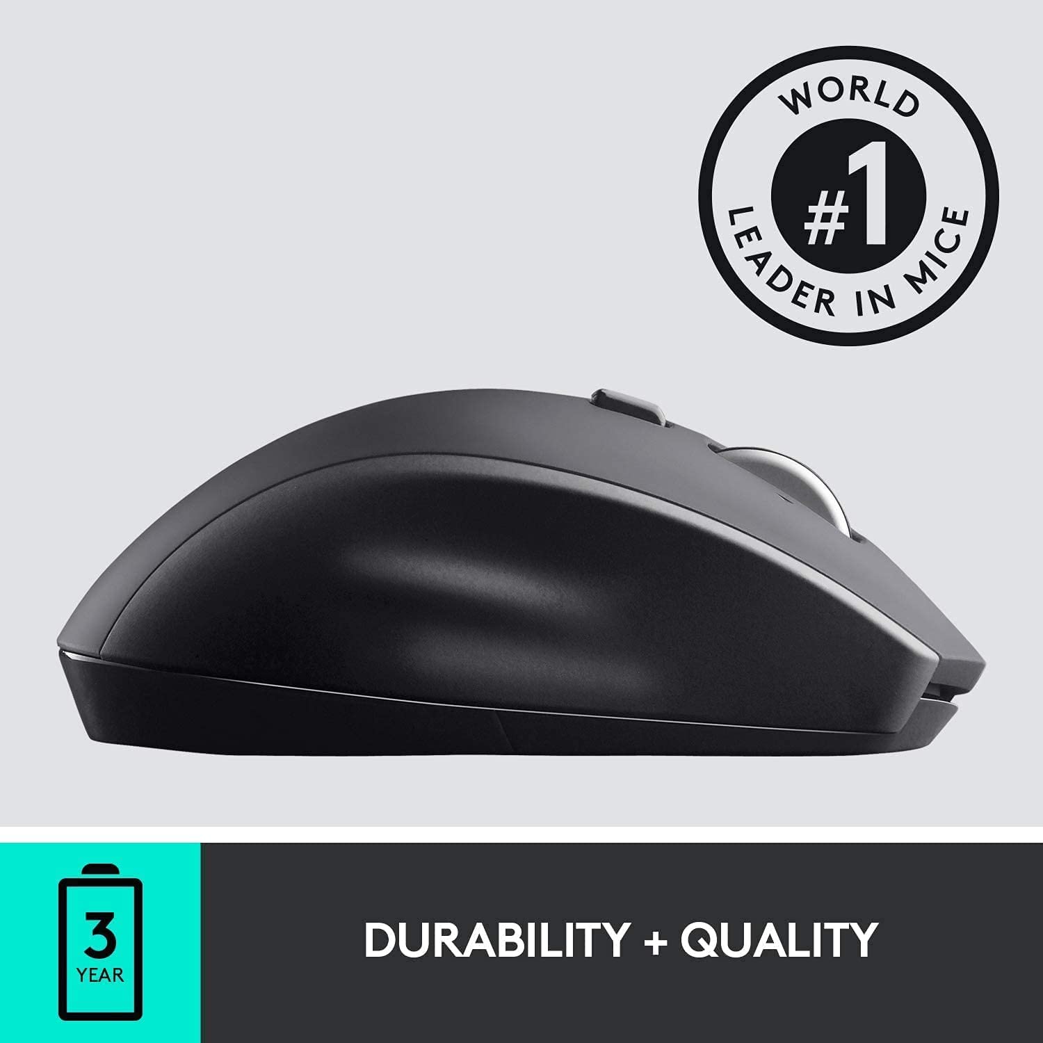 Logitech MK570 Wireless Wave Keyboard and Mouse Combo, Contoured Cushioned Palm Rest, Advanced Wireless Connection, Hyperfast Scrolling Mouse, Black (Renewed)