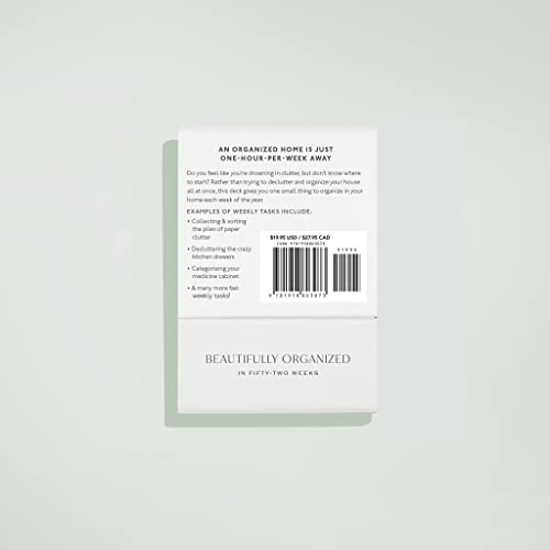 Beautifully Organized In 52 Weeks: A Home Organization Card Deck (Beautifully Organized Series)