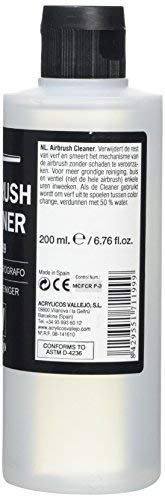 Airbrush Cleaner 200ml Bottle Vallejo