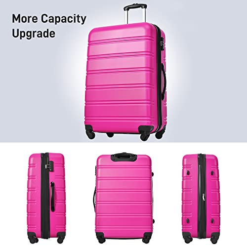 Merax Luggage sets of 3 Piece Carry on Luggage Airline Approved,Hard Case Luggage Expandable Checked Luggage Suitcase Set with Wheels