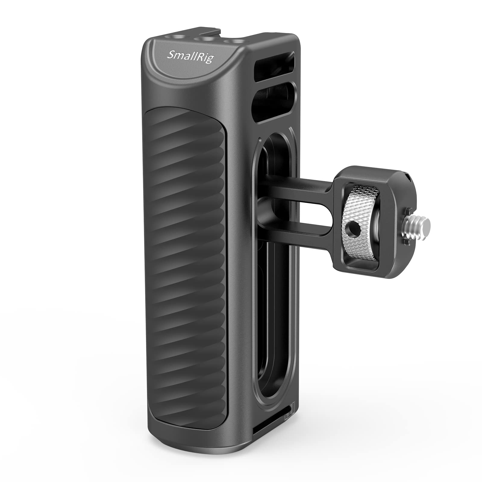 SmallRig Side Handle for Phone Cage Smartphone Video Rig Cage for iPhone cage for Samsung Cage Universal Phone Cage Aluminum with Cold Shoe and 1/4 Threads - HSS2424