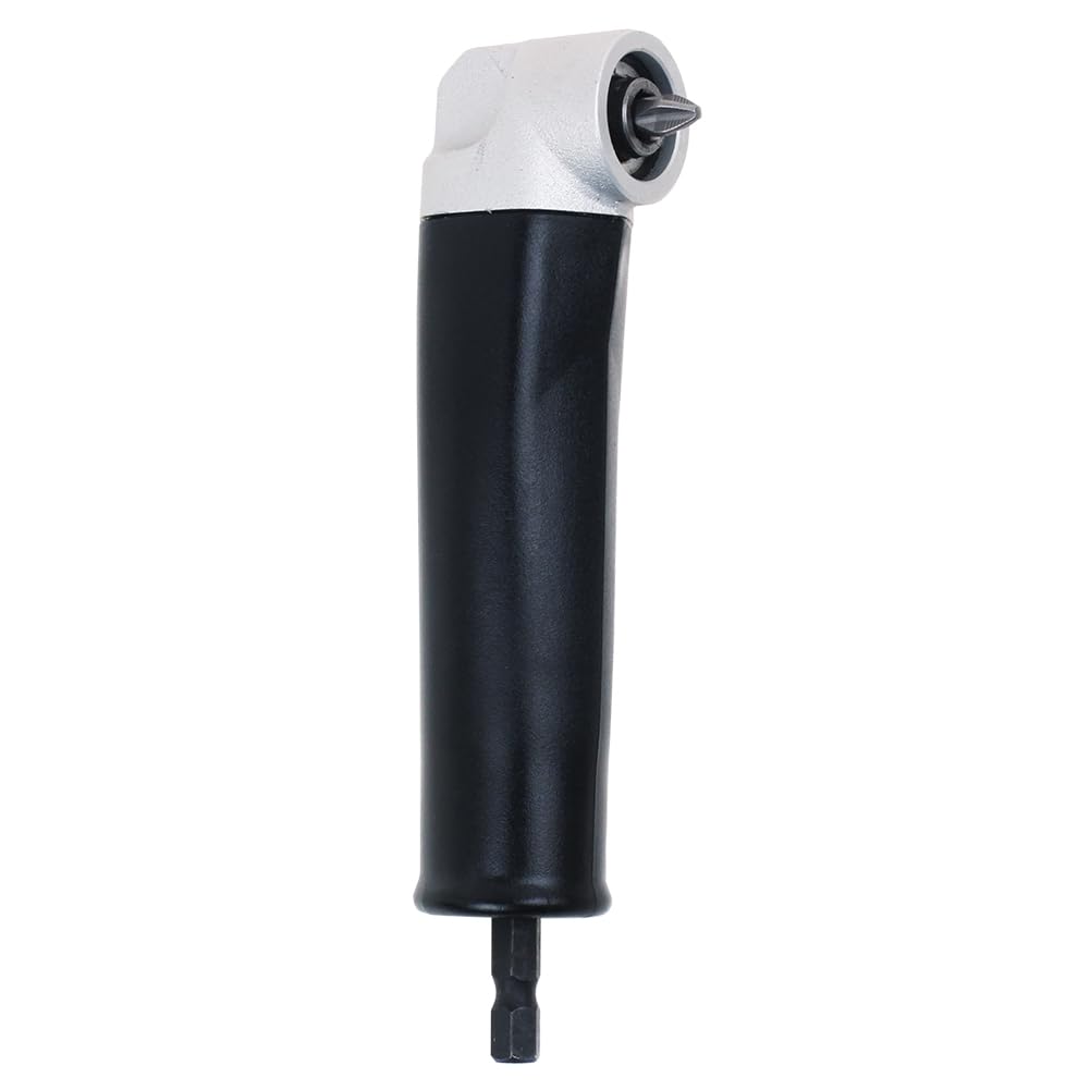 AUTOTOOLHOME Right Angle Drill Driver 90 Degree Impact Driver Right Angle Drill Attachment Minimum Reach of 1.3 in. Tight Space High Torque