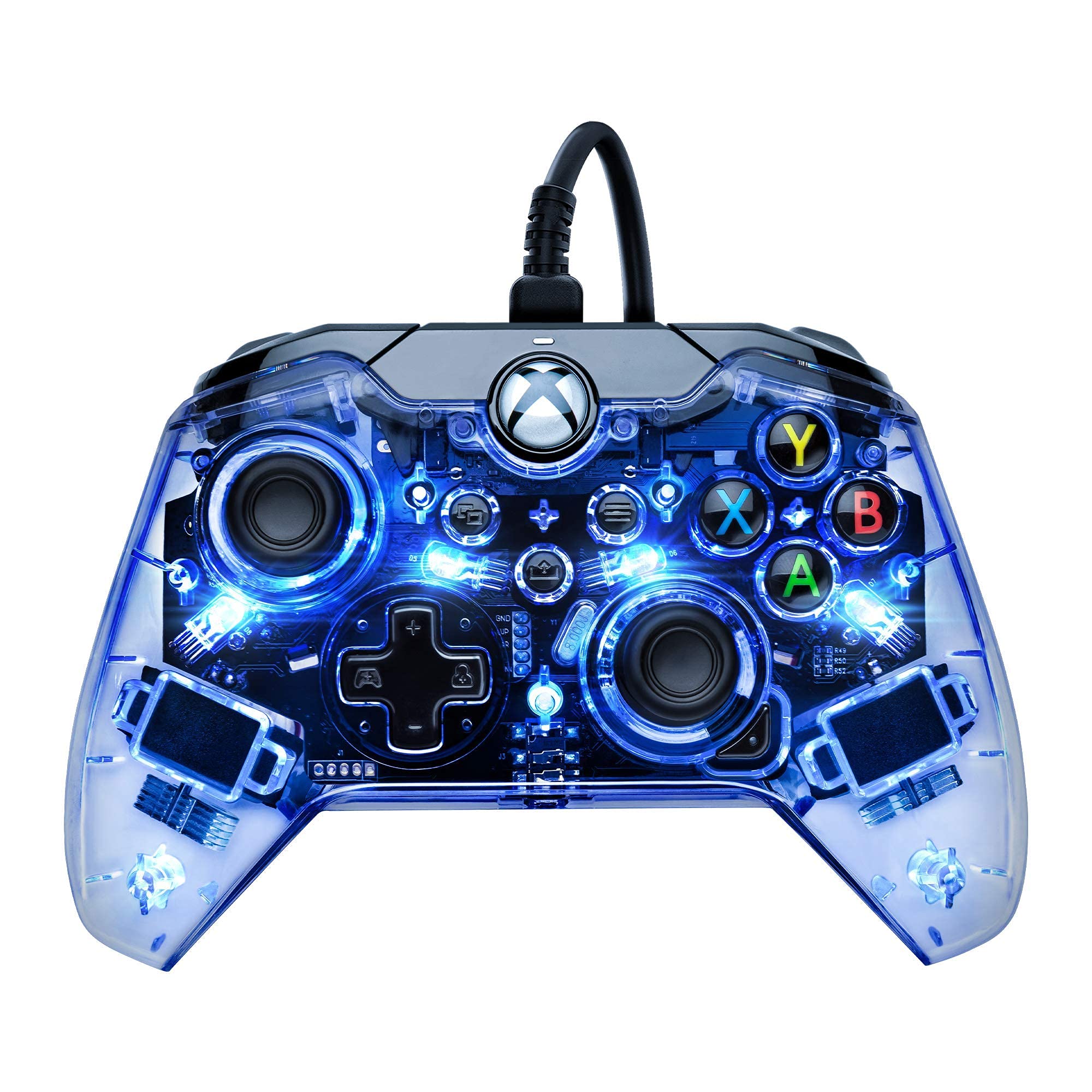 Afterglow Prismatic LED Wired Controller: Multicolor - Xbox Series X|S, Xbox One, Xbox Series X (Renewed)