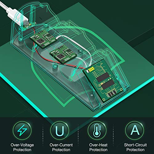 AA Controller Charger for Xbox one, Controller Charging Station Compatible with Xbox Series X|S/One/X/S/Elite, Charger for Xbox One Battery Pack with 2 x 1200mAh Rechargeable Battery