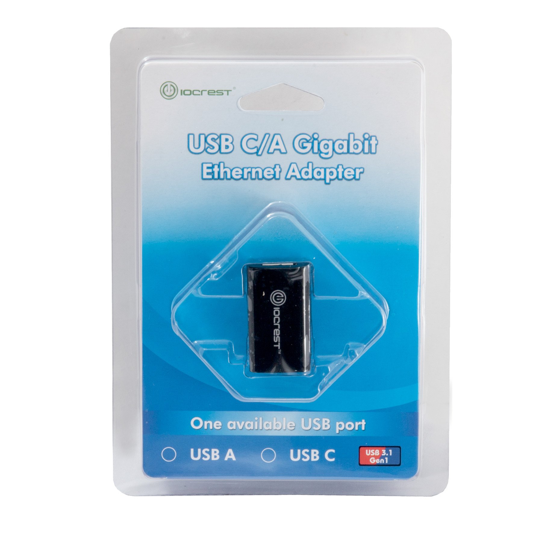 IO Crest USB 3.1 Gigabit Ethernet LAN Adapter - SY-ADA20187