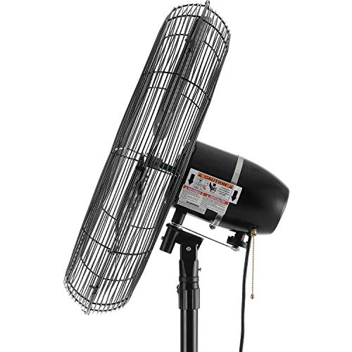 Global Industrial 24" Diameter Outdoor Rated Oscillating Pedestal Fan, 3/10HP, 7700CFM