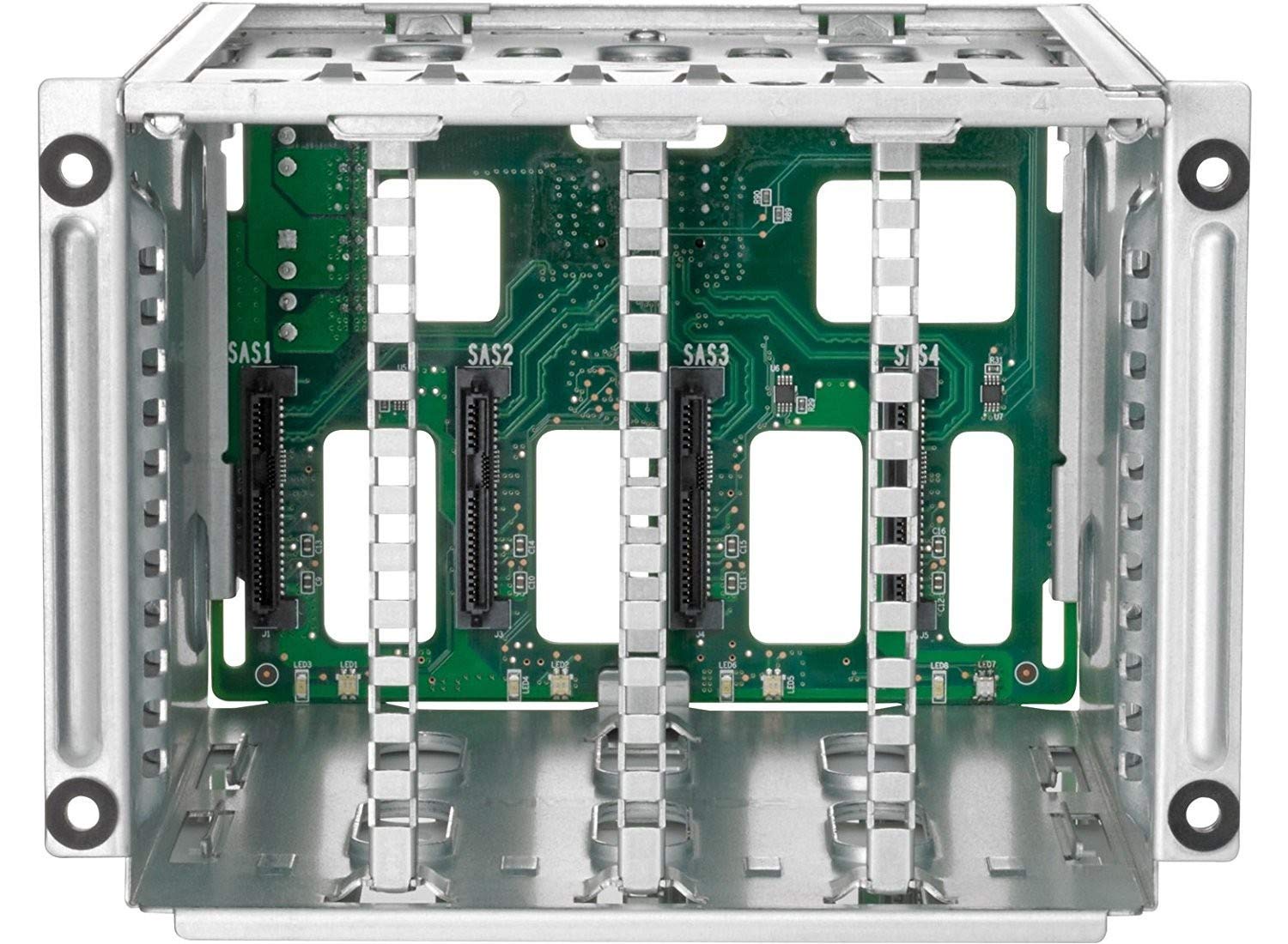 Hpe HP 869491-B21 4 LFF Drive Backplane Cage Kit - Storage Drive cage - for ProLiant ML110 Gen10 (3.5 inch), ML110 Gen10 Entry (3.5 inch), ML110 Gen10 Performance (3.5 inch)