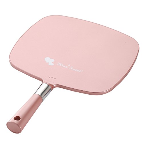 Miss Sweet Handheld Mirror Makeup Mirror (Rose Gold)