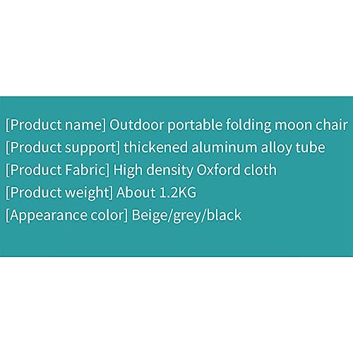 Hudefy 1 PCS Outdoor Thickened Aluminum Alloy Fold Chair Ultra-Light Camping Portable Chair Camp Chair Tool