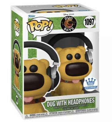 Funko Dug Days POP! Disney Vinyl Figurine Dug with Headphones 9 cm