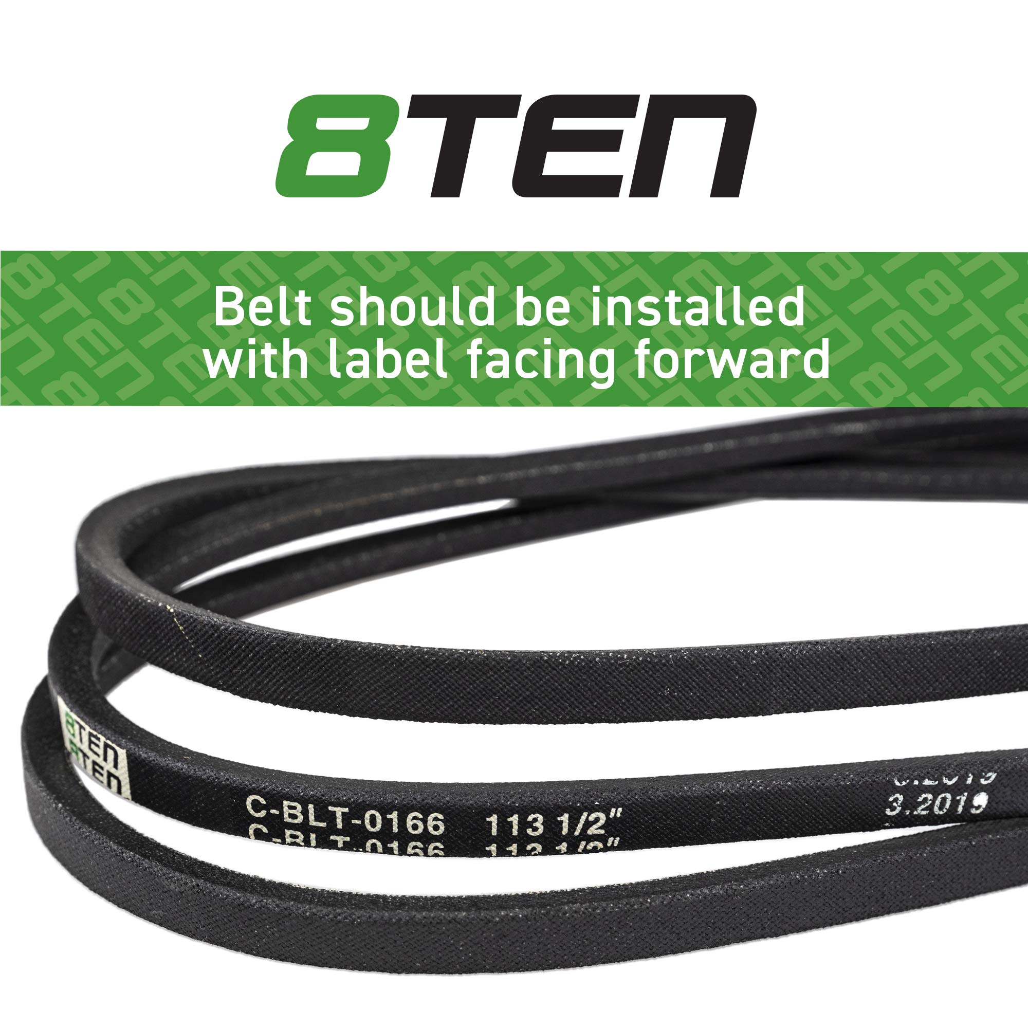8TEN Deck Belt for Toro 42 inch TimeCutter MX SW ZS 4200 SS 4225 4235 4250 4260 119-8819