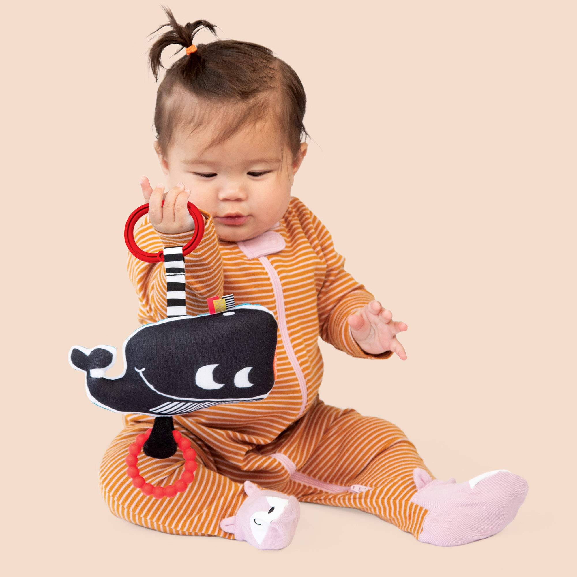 Manhattan Toy Wimmer-Ferguson Whale Baby Travel Toy