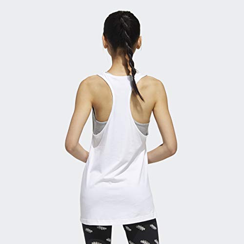 adidas Women's Boxed Camo Tank White/Black Medium