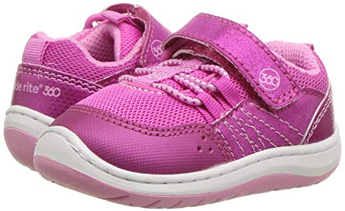 Stride Rite Girl's SR Keegan Shoe, Pink, 5.5 M US Toddler