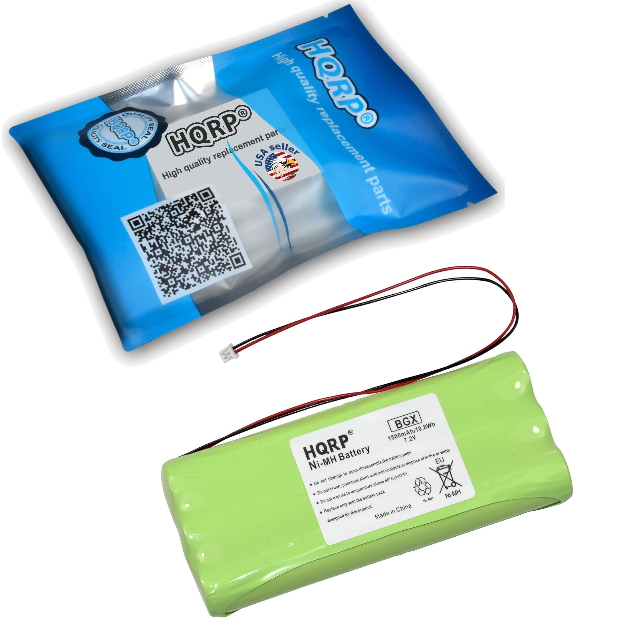 HQRP Battery Works with 6PH-AA1500-H-C28 DSC9047 Power-Series Security Alarm System DSC-9047 DSC9O47 6PHAA1500HC28 6PH-AA15OO-H-C28 ADT DSC Back-Up SCW9045 SCW9047