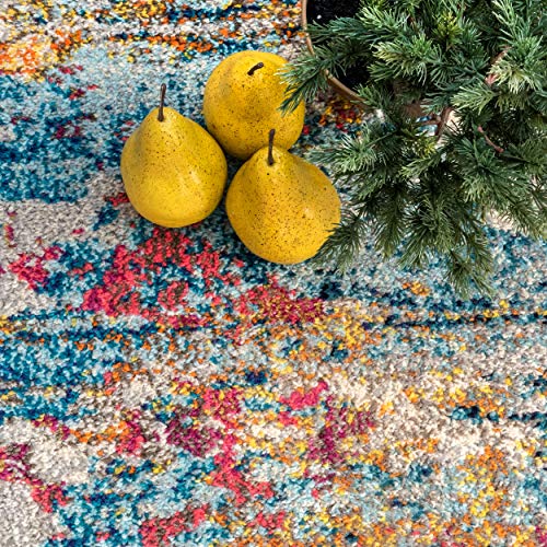 nuLOOM Monet Modern Area Rug, 7' 10" x 10' 10", Multi