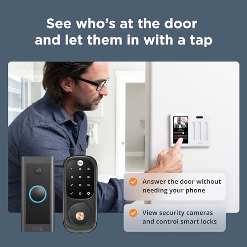 Brilliant Smart Home Control (1-Switch Panel) β Alexa Built-In & Compatible with Ring, Sonos, Hue, Google Nest, Wemo, SmartThings, Apple HomeKit β In-Wall Touchscreen Control for Lights, Music, & More