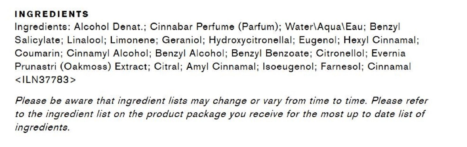 Cinnabar By Estee Lauder For Women. Eau De Parfum Spray 1.7-Ounces