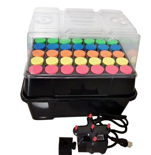 Aeroponic Cloner Machine, Cloning Machine 35 Site for Cutting Rooting Germination Kit Using 1.625 inch Neoprene Clone Inserts