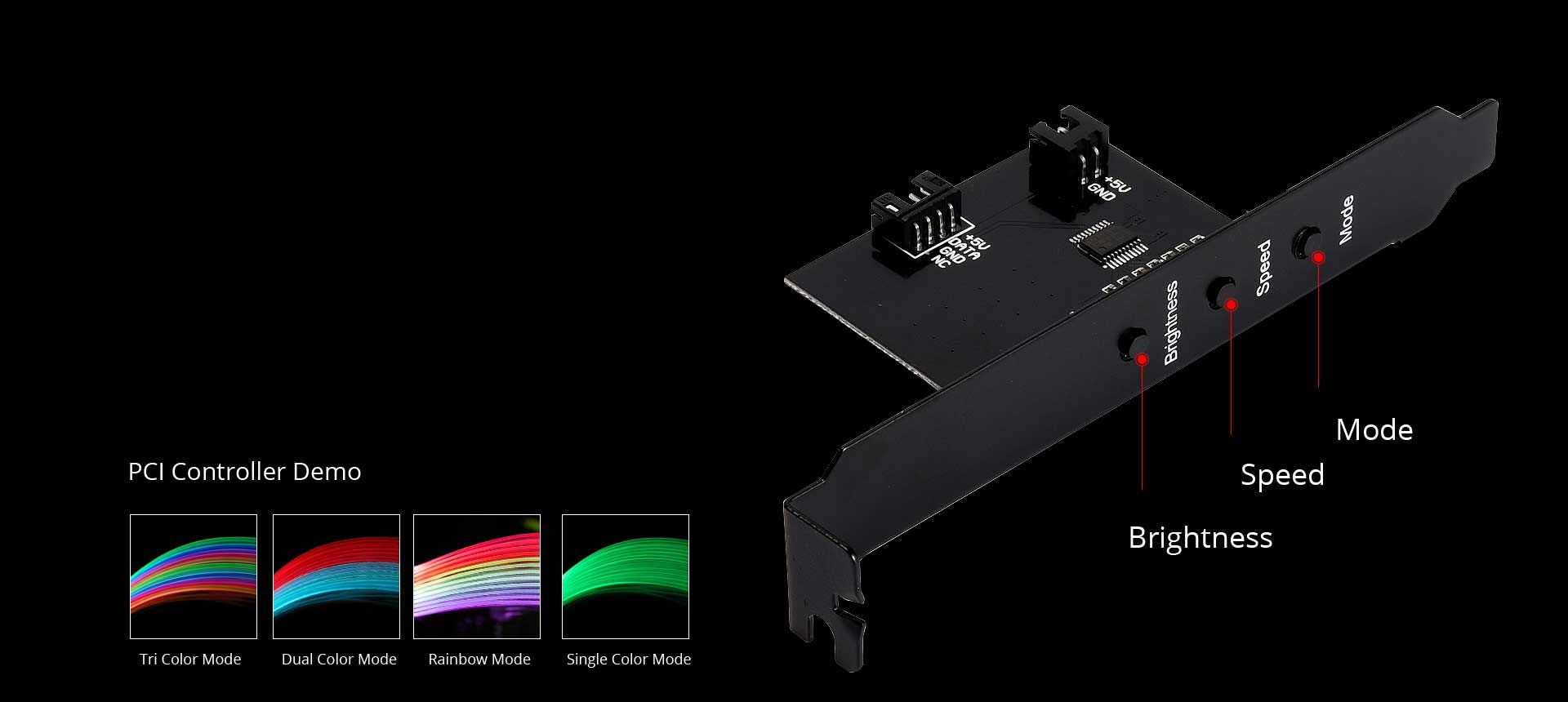 Lian Li 8 Pin GPU Power Strimer - Show Yourself - 30 cm [8+8 pin]